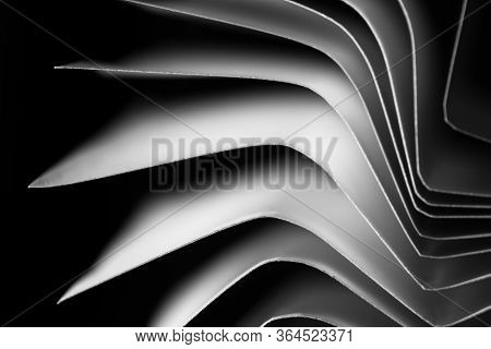 Curved Sheets Paper Image & Photo (Free Trial) | Bigstock