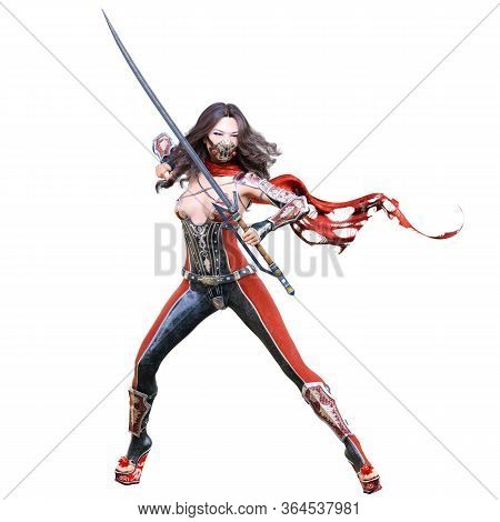 3D Japanese Assassin Image & Photo (Free Trial) | Bigstock
