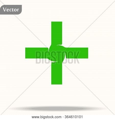 Green Plus Sign. Vector & Photo (Free Trial) | Bigstock