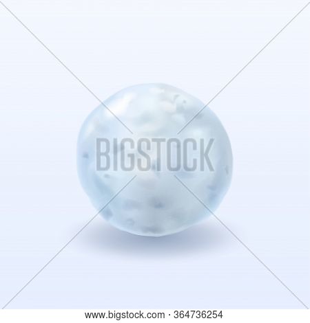 Snowball Shadow On Vector & Photo (Free Trial) | Bigstock