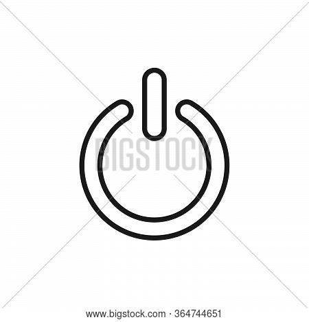 Power Icon Outline Vector & Photo (Free Trial) | Bigstock