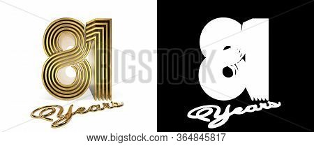 Number 81 (number Image & Photo (Free Trial) | Bigstock