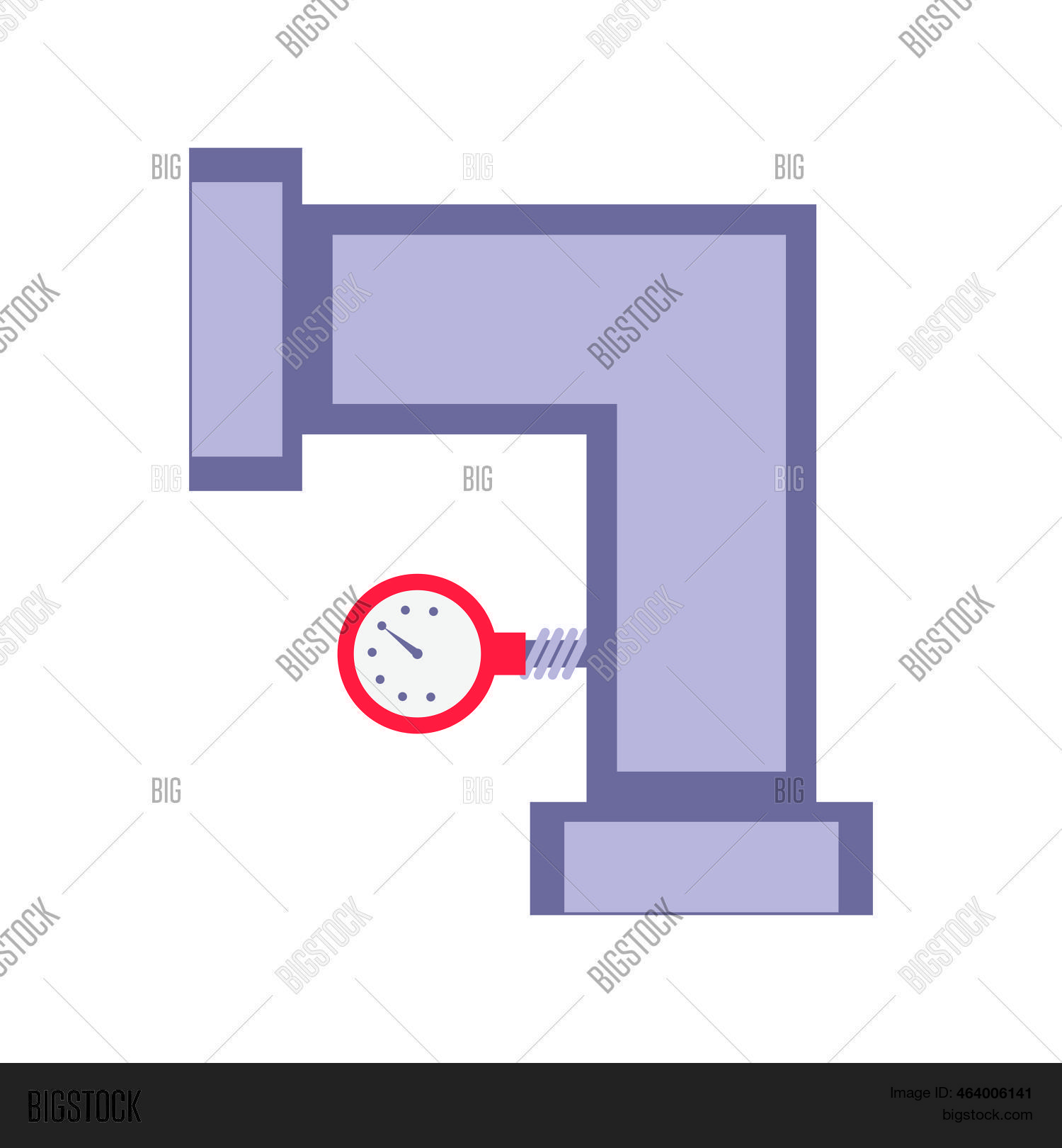 Metal Pipe. Icon Vector & Photo (Free Trial) | Bigstock