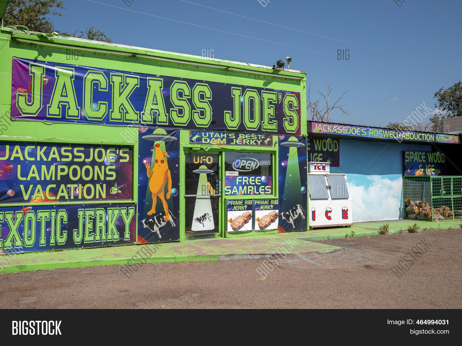 Jackass Joes Sign Ufo Image & Photo (Free Trial) | Bigstock