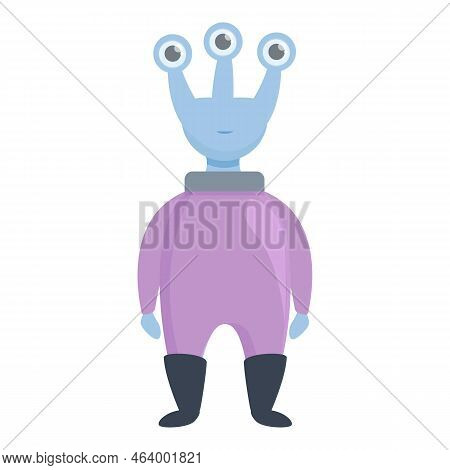 Alien Monster Icon Vector & Photo (Free Trial) | Bigstock