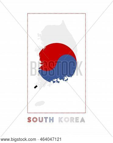 South Korea Logo. Map Vector & Photo (Free Trial) | Bigstock
