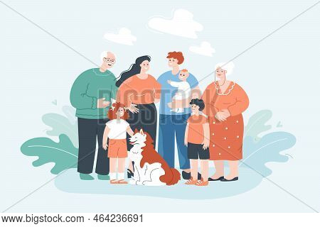 Generations Big Happy Vector & Photo (Free Trial) | Bigstock