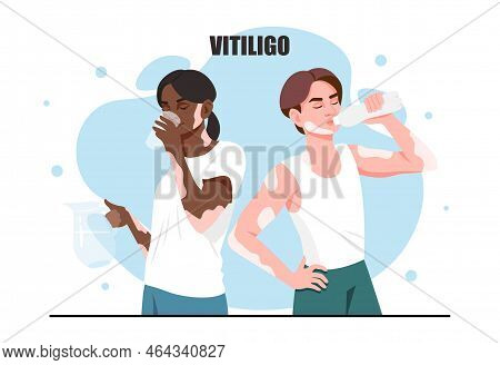 Concept Vitiligo. Vector & Photo (Free Trial) | Bigstock