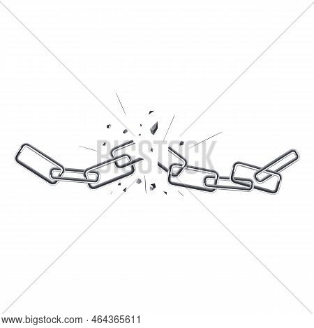 Broken Chain Clip Art