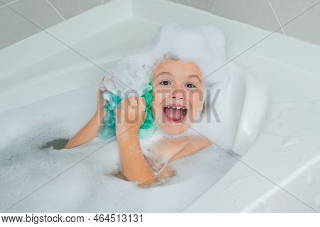 Children Bathing. Kid Image & Photo (Free Trial) | Bigstock