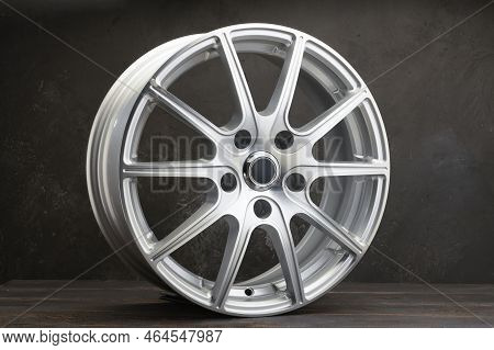 New Grey Alloy Wheels Image & Photo (Free Trial) | Bigstock