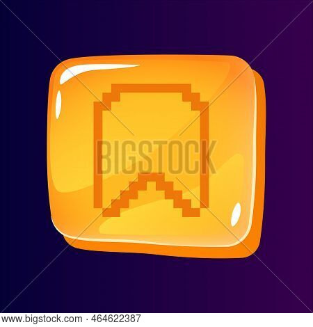 Ribbon Mark Glossy Ui Vector & Photo (Free Trial) | Bigstock