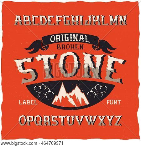 Vintage Label Vector & Photo (Free Trial) | Bigstock