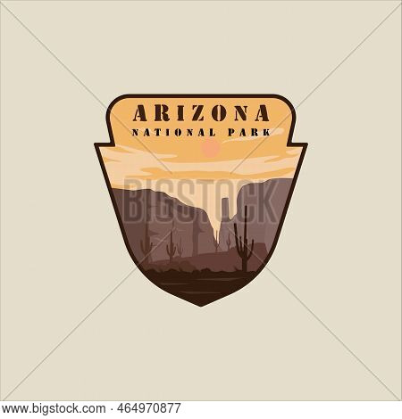 Arizona Emblem Logo Vector & Photo (Free Trial) | Bigstock