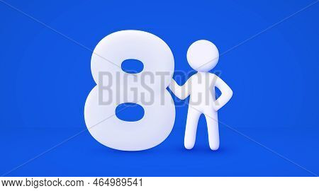 3d White Cartoon Man Vector & Photo (Free Trial) | Bigstock