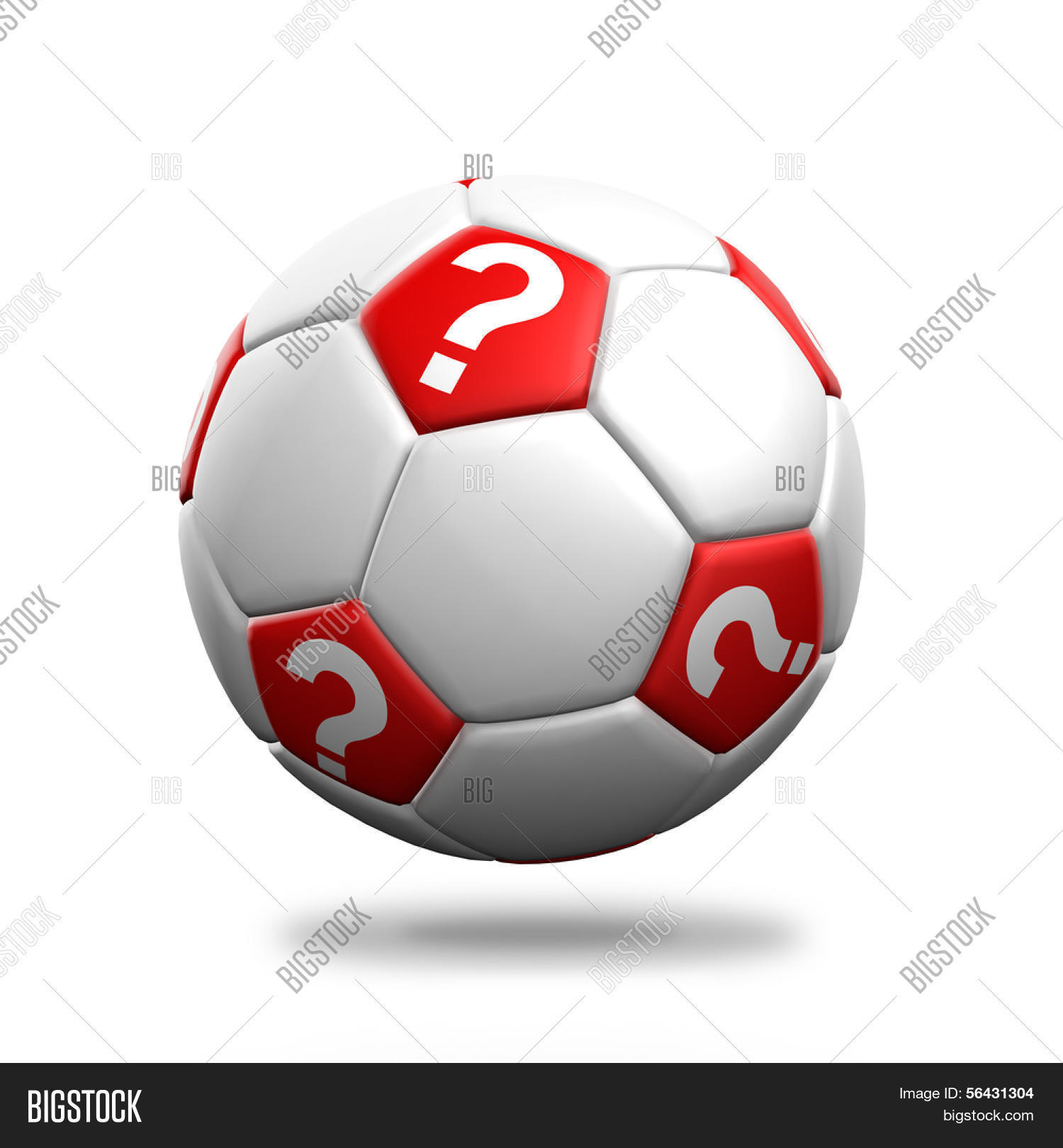 Soccer Ball Question Image & Photo (Free Trial) | Bigstock
