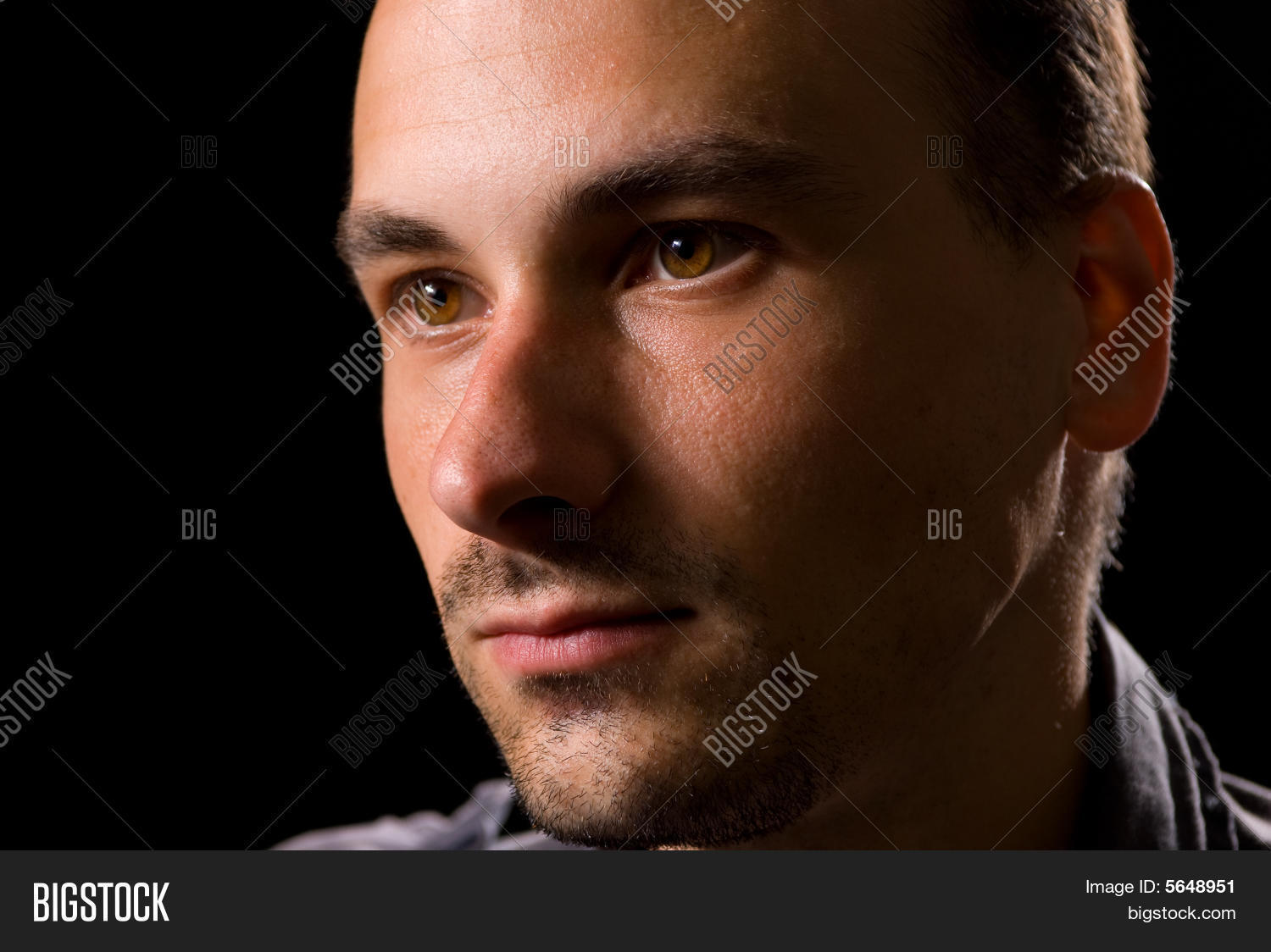 Close- Beautiful Male Image & Photo (Free Trial) | Bigstock