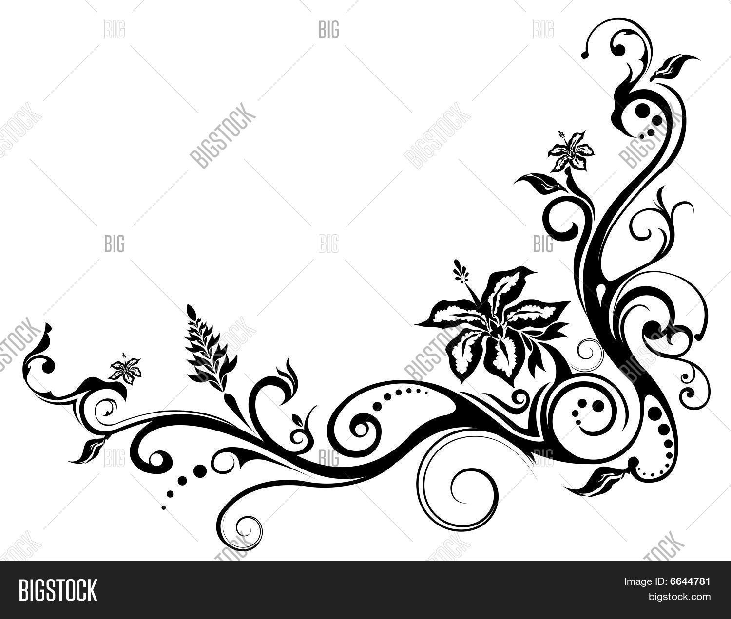Flower Vines Pattern Image & Photo (Free Trial) | Bigstock
