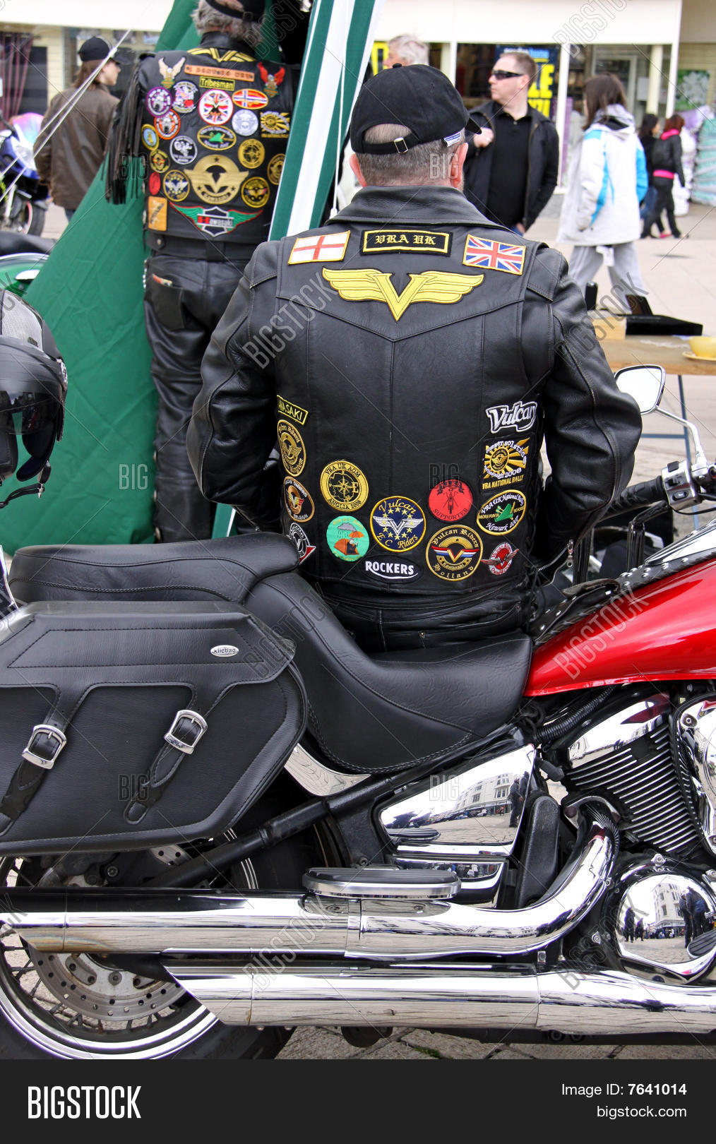 Leather Clad Biker His Image & Photo (Free Trial) | Bigstock
