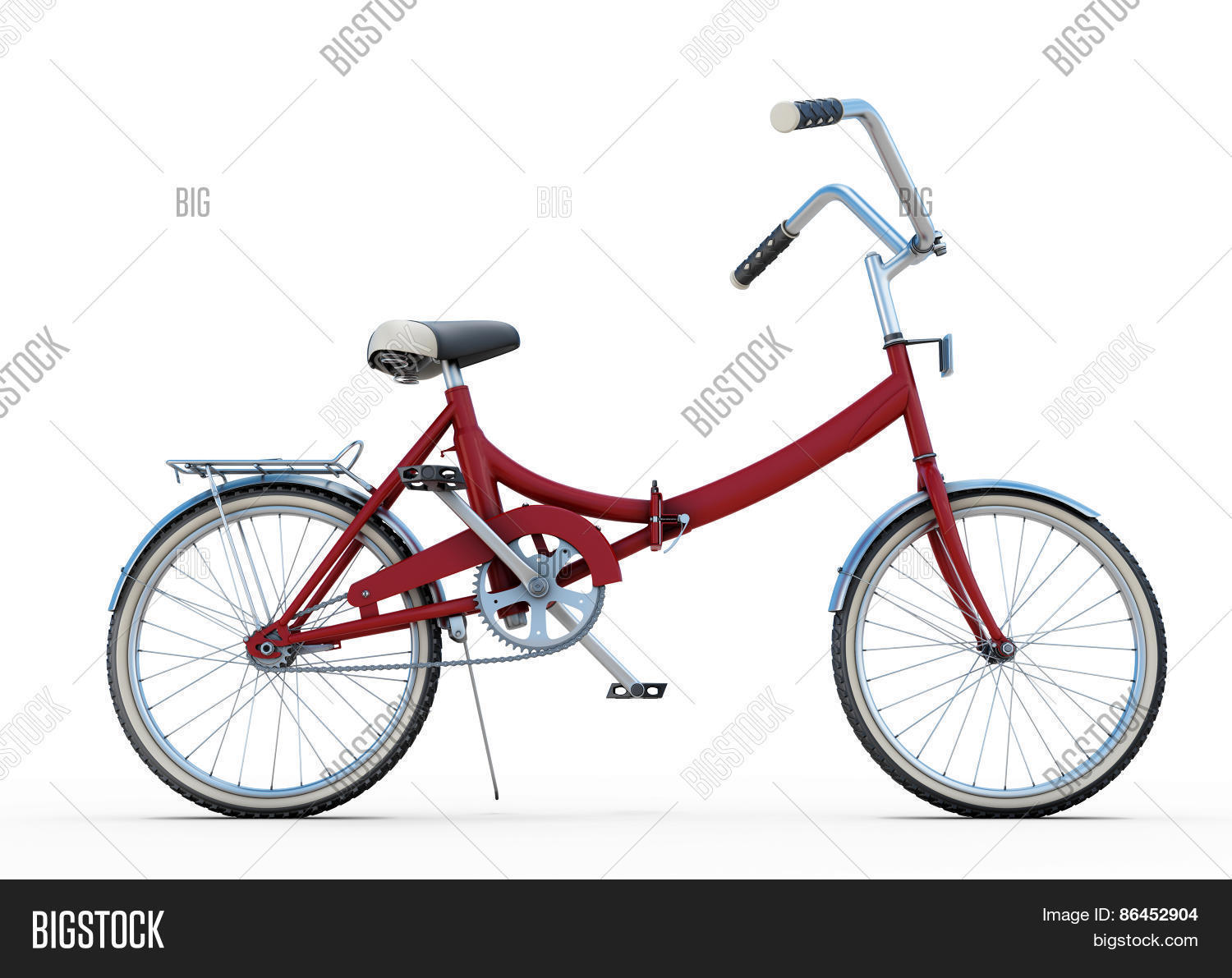 Bicycle Side View Image & Photo (Free Trial) | Bigstock