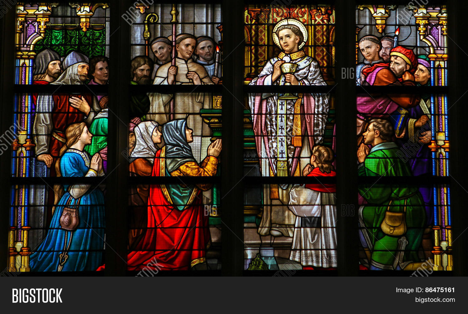 Stained Glass Holy Image & Photo (Free Trial) | Bigstock