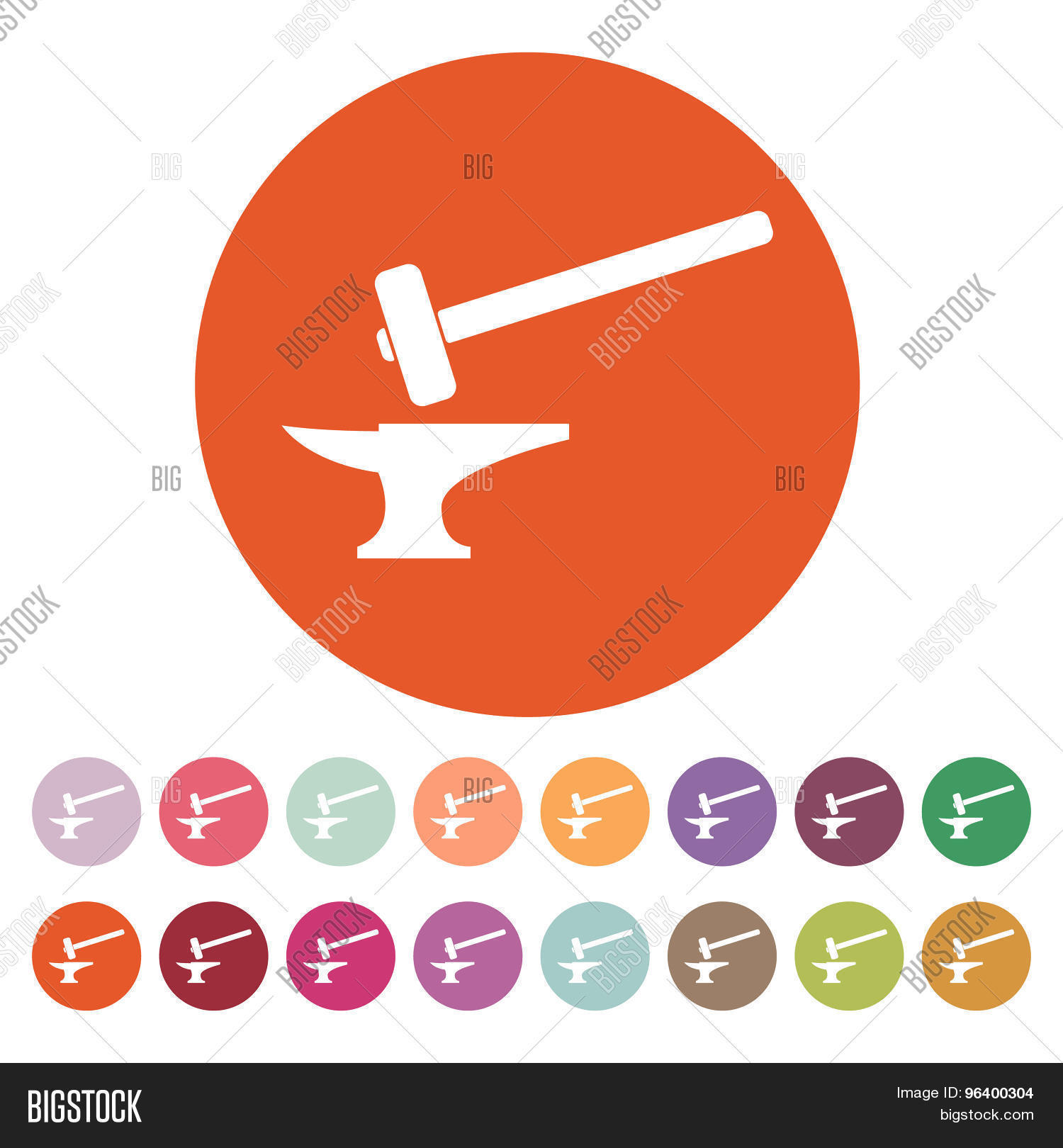 Smithy Icon. Forge Vector & Photo (Free Trial) | Bigstock