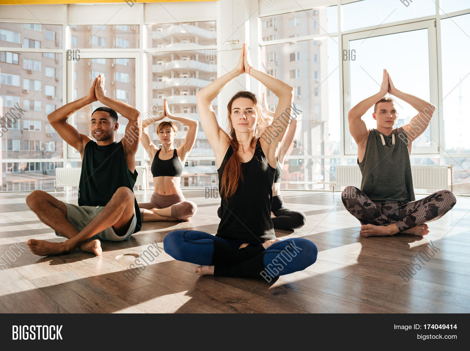 Group Peaceful Young Image & Photo (Free Trial) | Bigstock