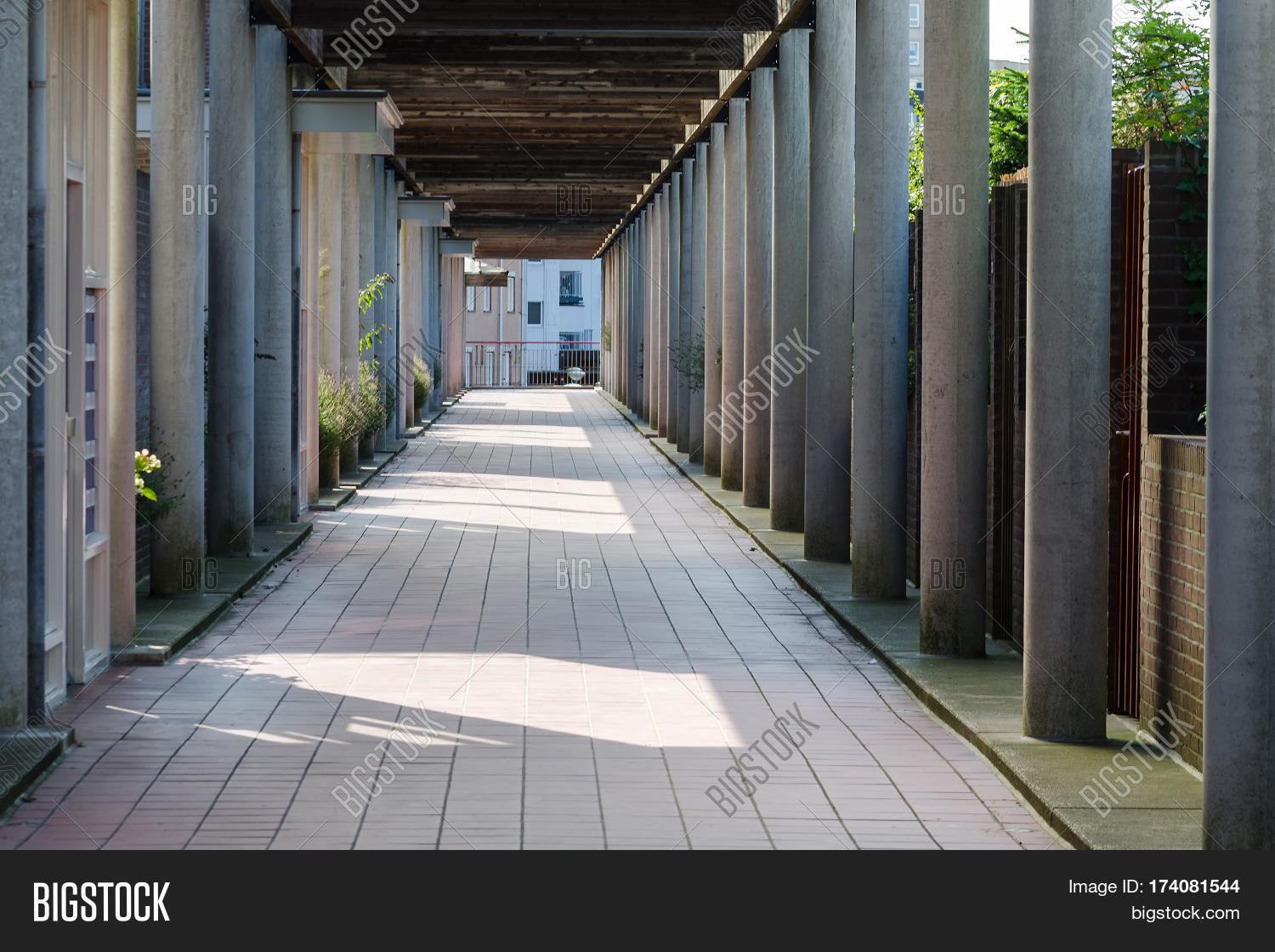 Portico Colonnade Image & Photo (Free Trial) | Bigstock
