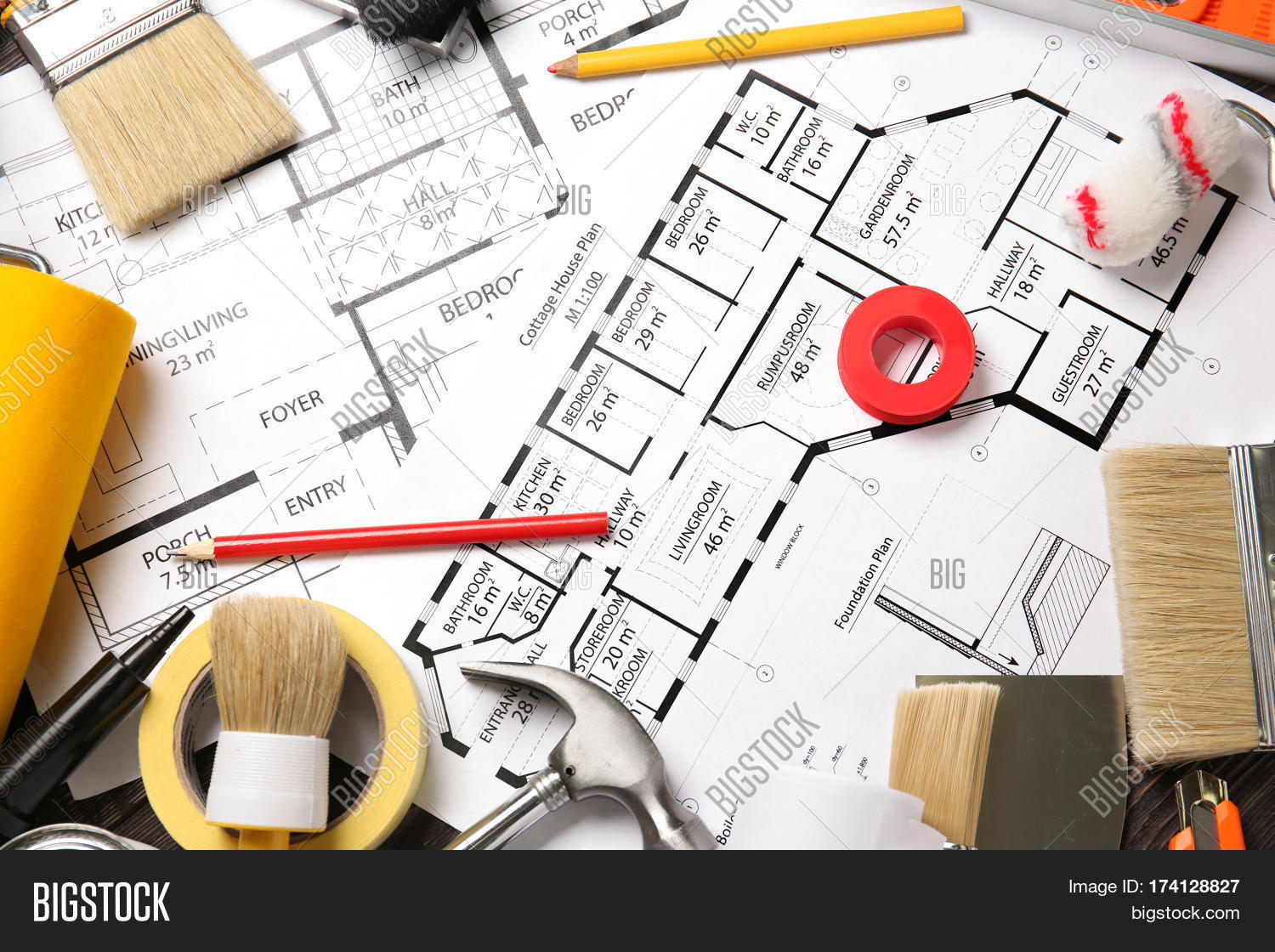 Decorator Workplace Image & Photo (Free Trial) | Bigstock