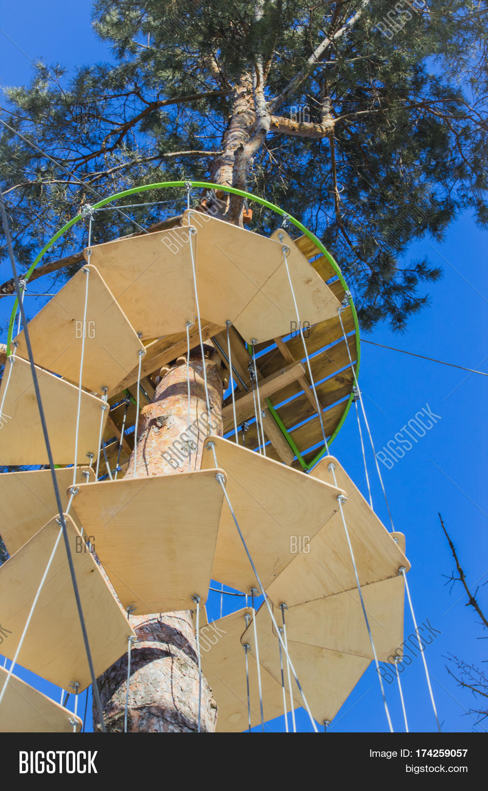 Rope Bridge Climbing Image & Photo (Free Trial) | Bigstock