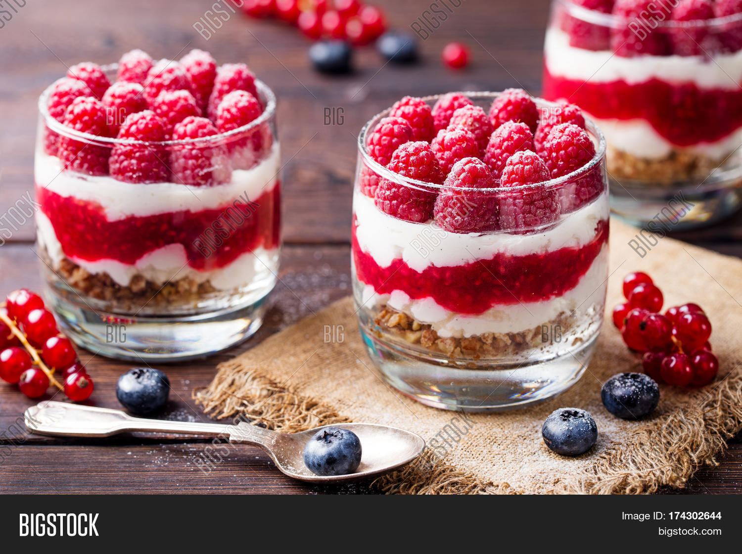 Raspberry Dessert, Image & Photo (Free Trial) | Bigstock