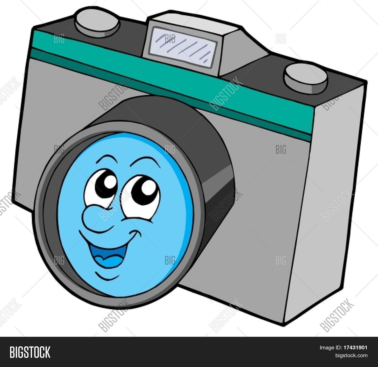 Cute Camera Smiling Vector & Photo (Free Trial) | Bigstock