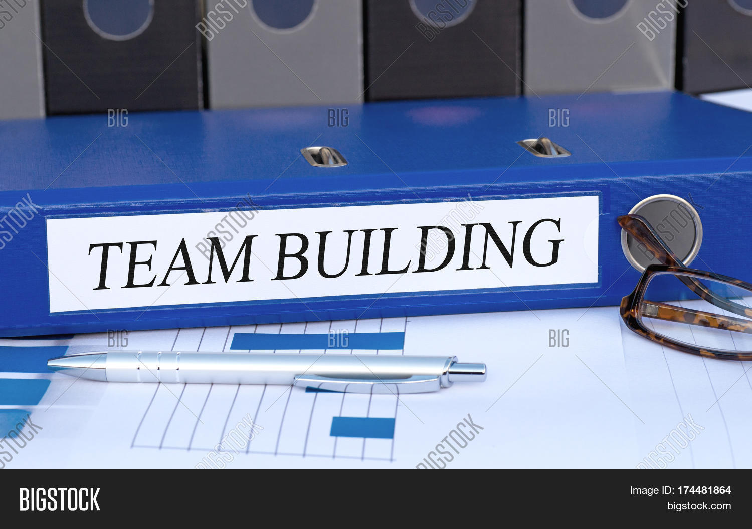 Team Building - Blue Image & Photo (Free Trial) | Bigstock