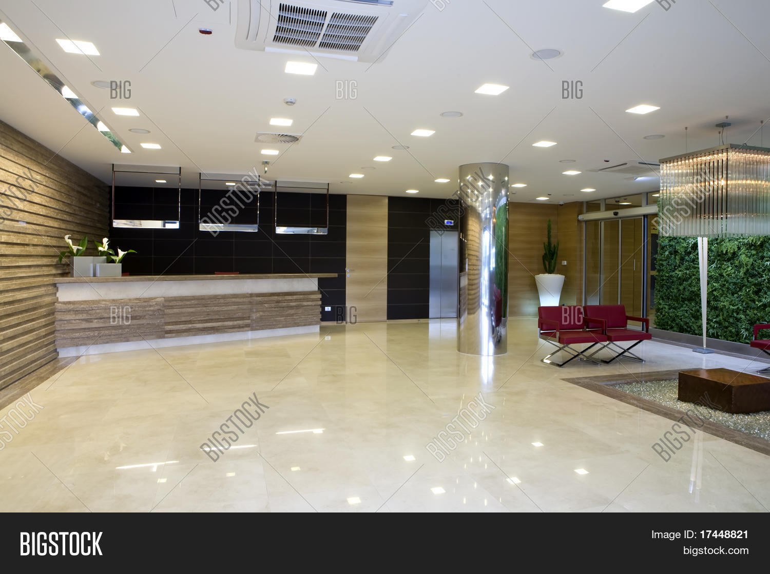 Imagen y foto Lobby En Edificio (prueba gratis) | Bigstock