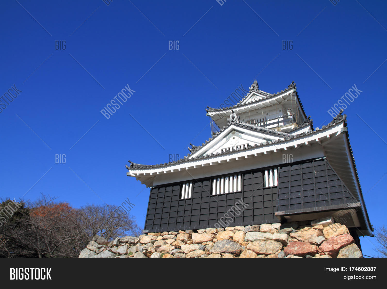 Castle Tower Hamamatsu Image & Photo (Free Trial) | Bigstock