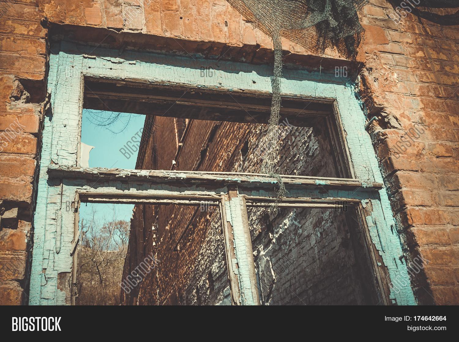 Old Abandoned Window Image And Photo Free Trial Bigstock