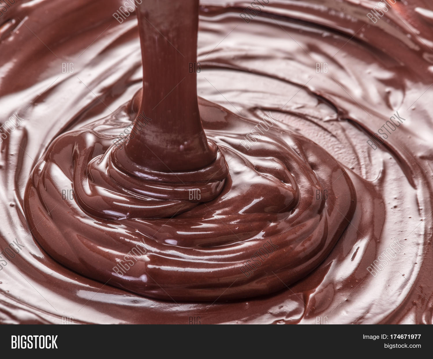 Melted Chocolate Image & Photo (Free Trial) | Bigstock
