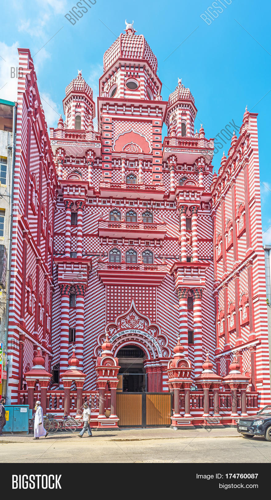 Red Mosque Colombo Image & Photo (Free Trial) | Bigstock