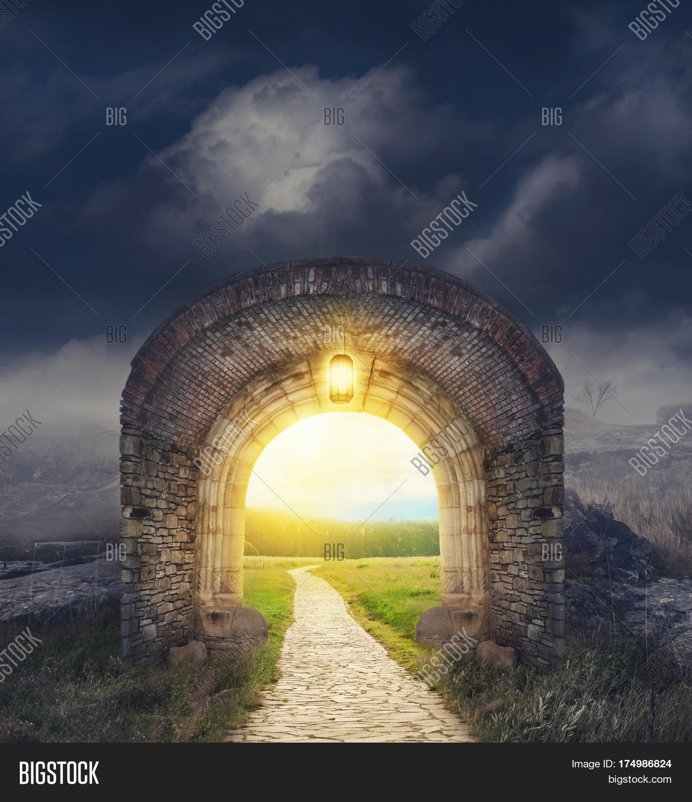 Mysterious Gate Image & Photo (Free Trial) | Bigstock