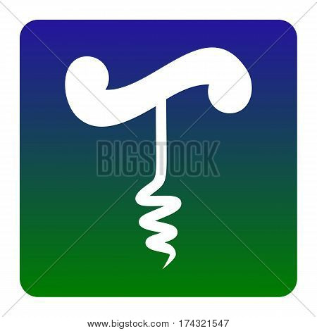 Simple Corkscrew Sign Vector & Photo (Free Trial) | Bigstock
