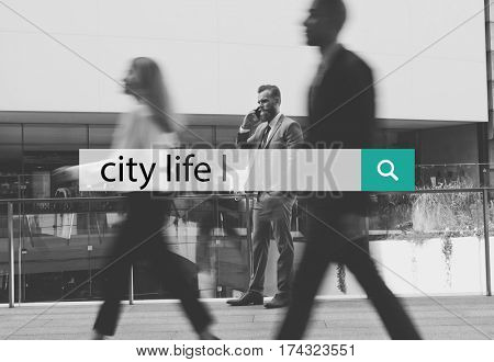 City Life Urban Scene Image & Photo (Free Trial) | Bigstock