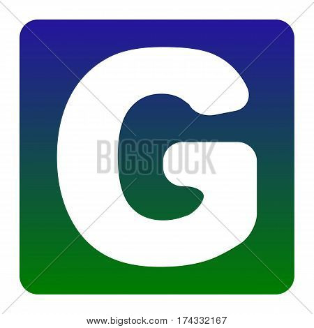 Letter G Sign Design Vector & Photo (Free Trial) | Bigstock