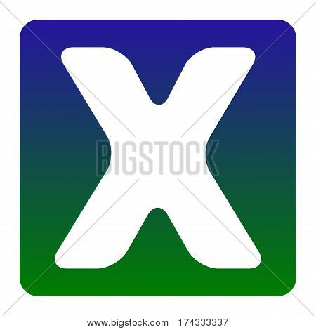 Letter X Sign Design Vector & Photo (Free Trial) | Bigstock