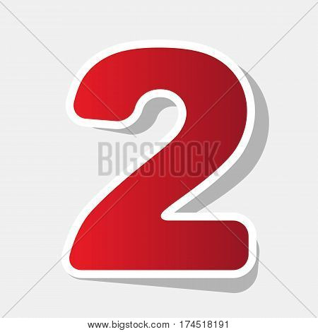 Number 2 Sign Design Vector & Photo (Free Trial) | Bigstock