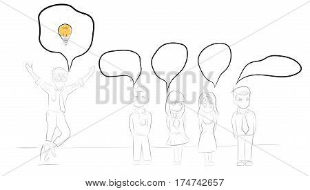 People Think About Vector & Photo (Free Trial) | Bigstock
