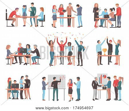 Vector Set Team Vector & Photo (Free Trial) | Bigstock