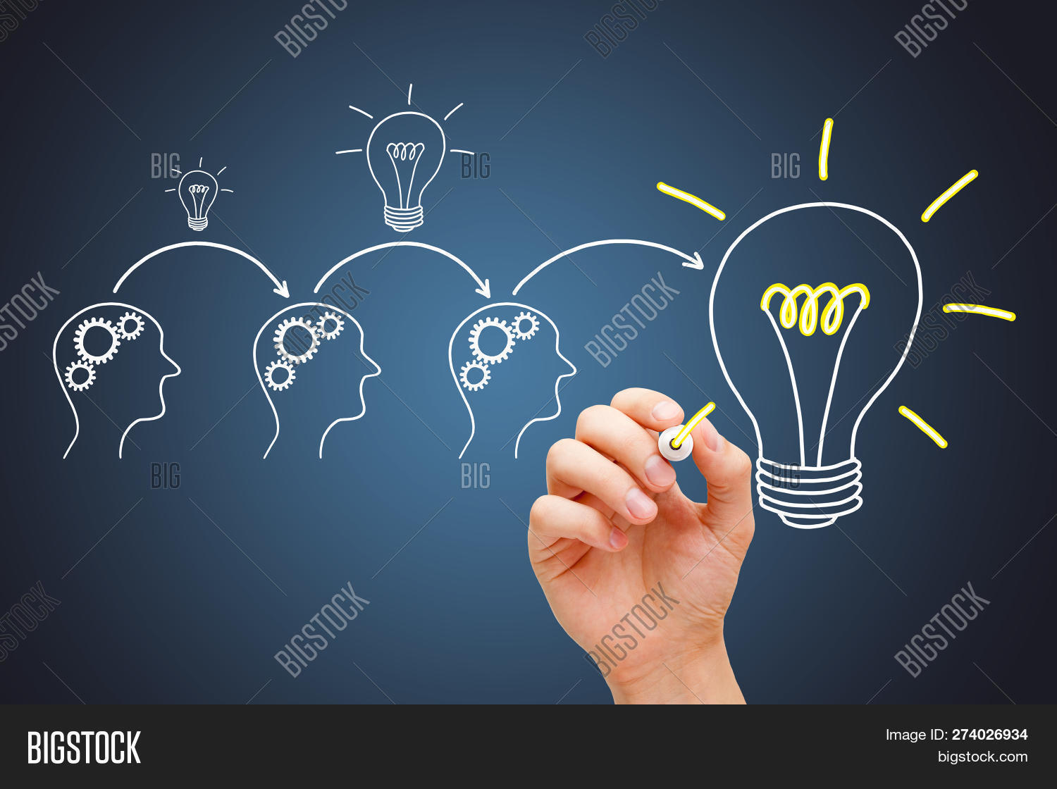 Synergy Business Team Image & Photo (Free Trial) | Bigstock