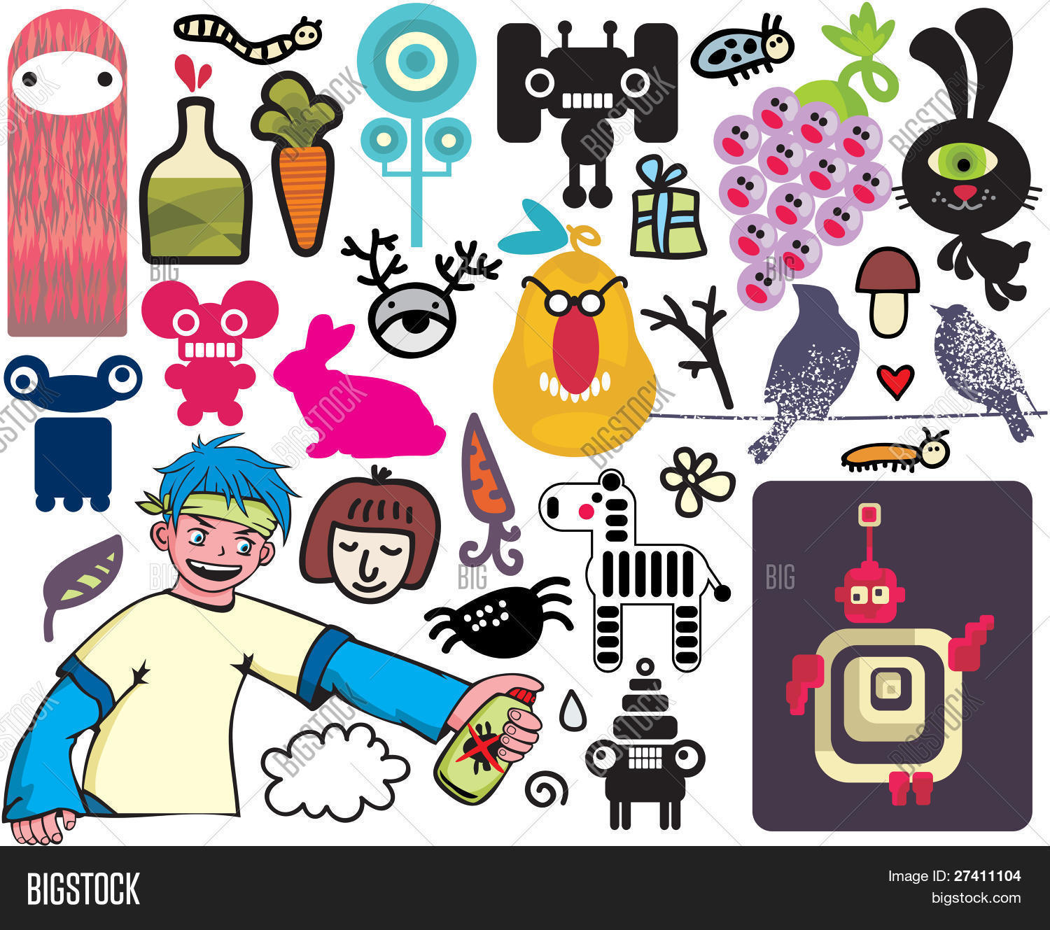 Mix Different Vector Vector & Photo (Free Trial) | Bigstock
