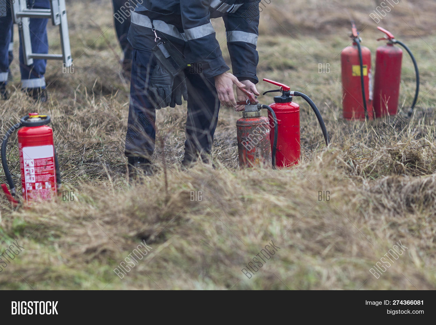Firefighter Checks Image & Photo (Free Trial) | Bigstock