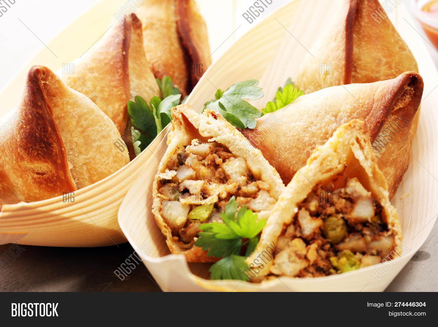 Vegetarian Samsa Image & Photo (Free Trial) | Bigstock